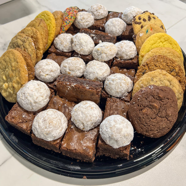 Large Cookie & Brownie Tray 48 Piece - Baked Cookie Shop