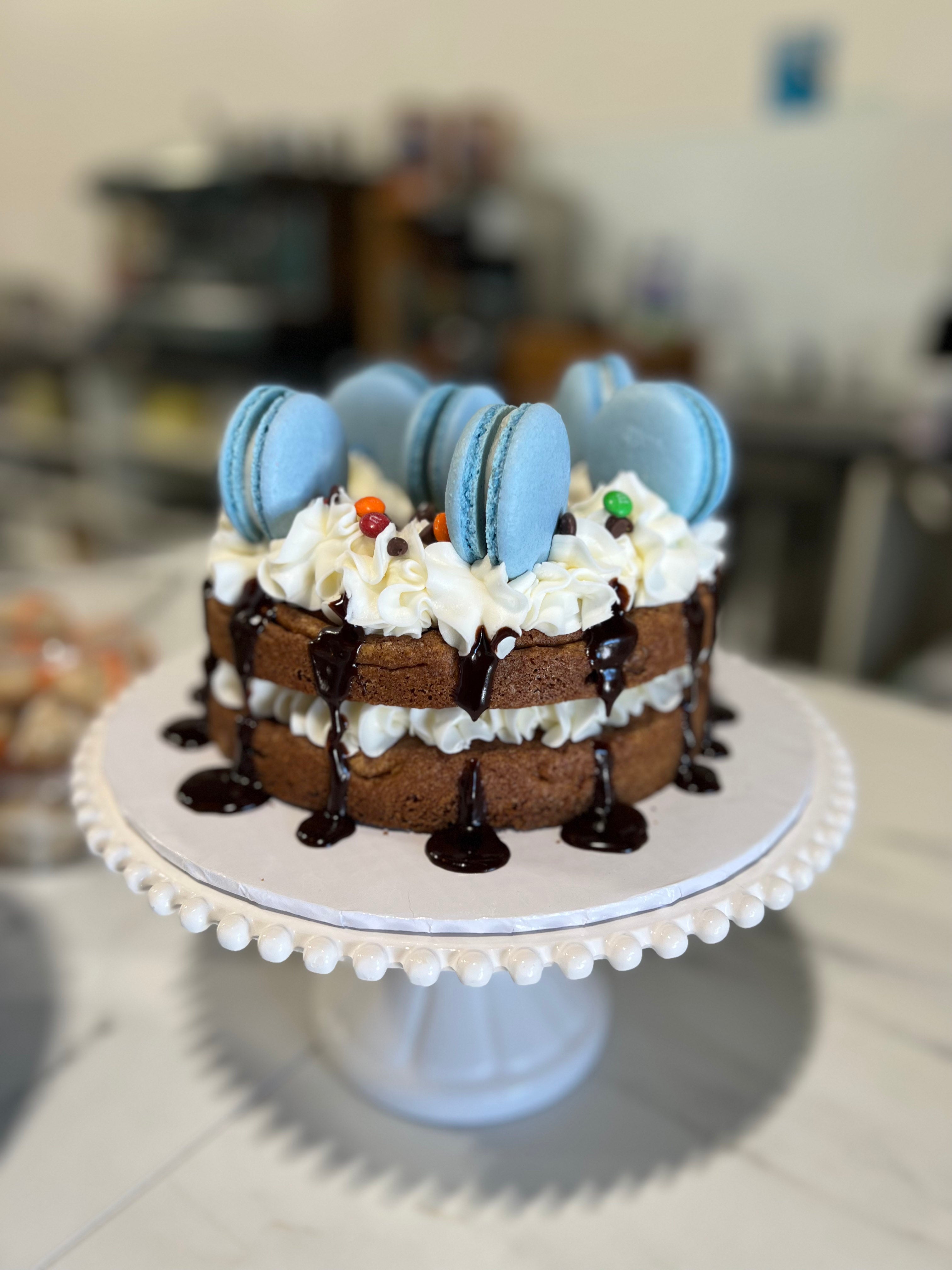 Double Layered Cookie Cake - Baked Cookie Shop